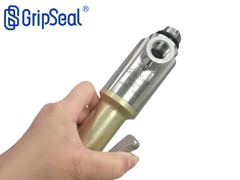 G80L-R系列锥管螺纹密封测试接头-格雷希尔GripSeal-密封测试接头定制-气密测试接头生产-不锈钢快速接头厂家-快速密封连接器研发-亿控科技（湖北）