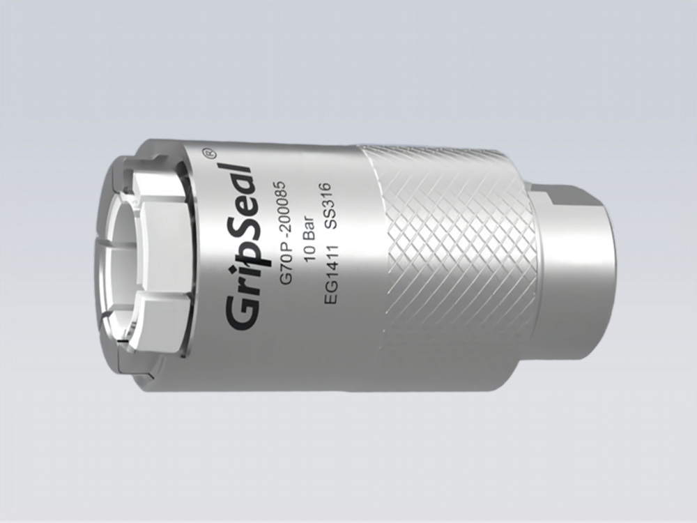 G70P 系列冷却水管无损连接密封测试接头-格雷希尔GripSeal-密封测试接头定制-气密测试接头生产-不锈钢快速接头厂家-快速密封连接器研发-亿控科技（湖北）