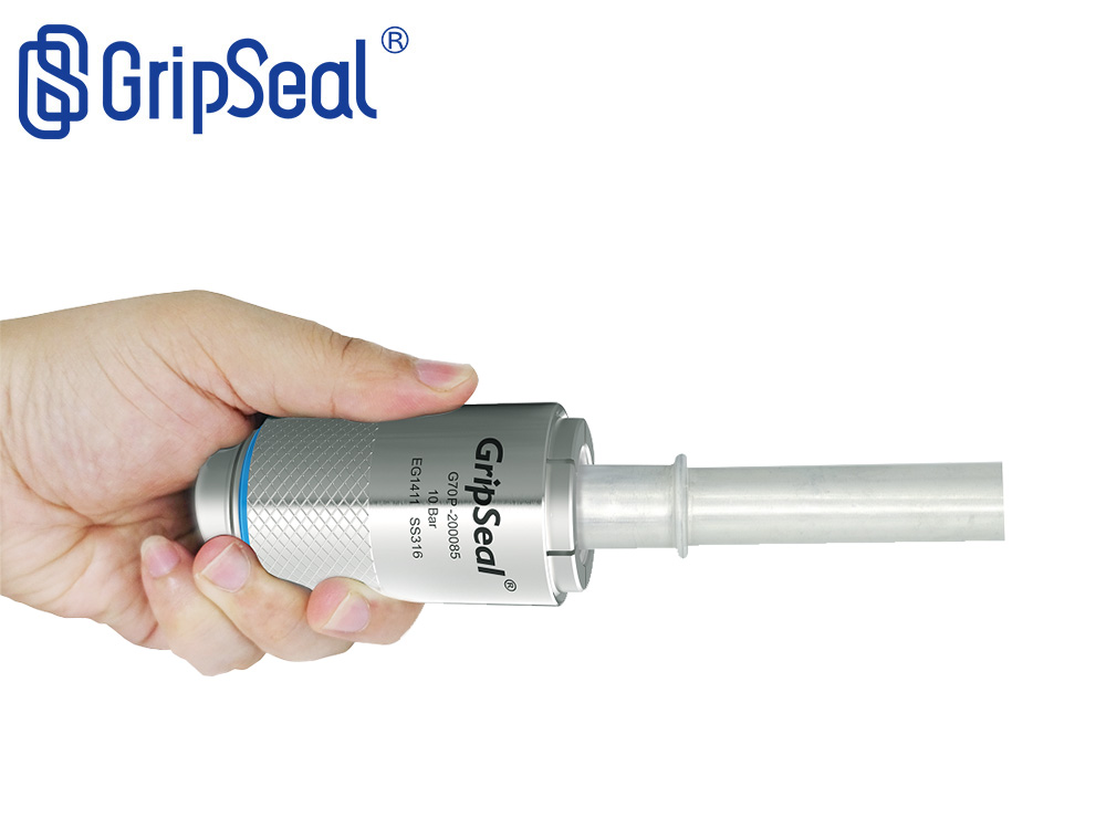 G70P 系列冷却水管无损连接密封测试接头-格雷希尔GripSeal-密封测试接头定制-气密测试接头生产-不锈钢快速接头厂家-快速密封连接器研发-亿控科技（湖北）